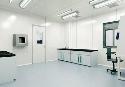 China Steel Material Cleanroom Wall Panel with Beautiful Appearance and Dust-proof Modular Clean Room Panel for sale
