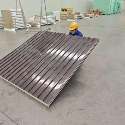 China 1000mm Width PU Sandwich Roof Panel The Ideal Choice for Waterproof and Durable Roofing for sale
