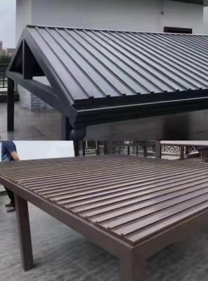 China Durable Al-Mg-Mn Alloy Greatwall Roof Panel with 50 Years Lifespan Anti-Corrosion and Rust Proof Properties for sale