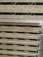 China Fireproof Rockwool Roof Sandwich Panel with 0.035 W/m·K Thermalconductivity and HDP Surface Coating for Superior Insulation for sale