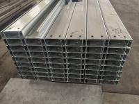 China Hot Dipped Galvanized Metal Building Purlin with Customizable Length and 40-275g Zn Coat for Superior Durability for sale
