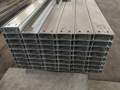 China Hot Dipped Galvanized Metal Building Purlin with Customizable Length and 40-275g Zn Coat for Superior Durability for sale