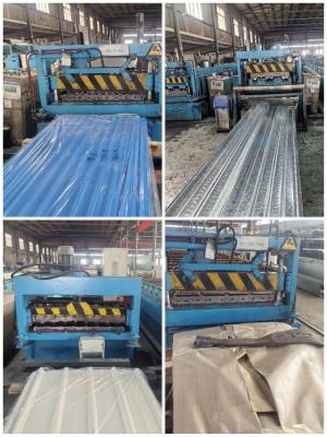 China High Corrosion Resistance Corrugated Metal Decking with Load Capacity Up To 500 Kg/m² and Thickness 0.7mm to 1.5mm for Structural Support for sale