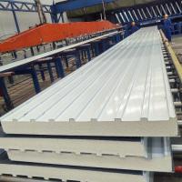 China Polyurethane structural insulated panels outdoor roof panels foam core roofing profile sandwich panels for sale