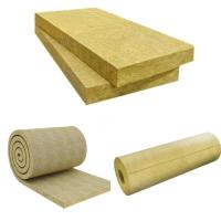 China Fireproof Rock Wool Insulation Board 50-200kg/m³ Density 25-100mm Thickness for Construction Thermal Protection for sale