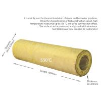 China Fireproof Rock Wool Insulation Board 50-200kg/m³ Density 25-100mm Thickness for Construction Thermal Protection for sale