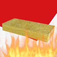 China Fireproof Rock Wool Insulation Board 50-200kg/m³ Density 25-100mm Thickness for Construction Thermal Protection for sale