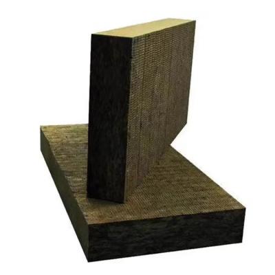 China Black Rock Wool Insulation 1200×600mm with 80-180kg/m³ Density - Fire-Resistant Thermal Material for sale
