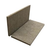 China 2-Hour Fire Resistant Black Rock Wool Board 1200x600mm with 80-180kg/m³ Density for Smoke Exhaust Ventilation for sale