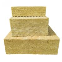 China A1 Fire Prevention Rock Wool Board 150mm Thickness 0.039W/m·K Thermal Conductivity for Building Insulation for sale