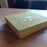 China Custom Rock Wool Insulation Board 80-180kg/m³ Density with 0.039W/m·K Thermal Conductivity for Heat Protection for sale