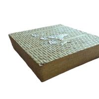 China Custom Rock Wool Insulation Board 80-180kg/m³ Density with 0.039W/m·K Thermal Conductivity for Heat Protection for sale
