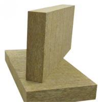 China 100mm Rock Wool Insulation Board with 0.039W/(m·K) Thermal Conductivity and ≥98% Hydrophobicity for sale