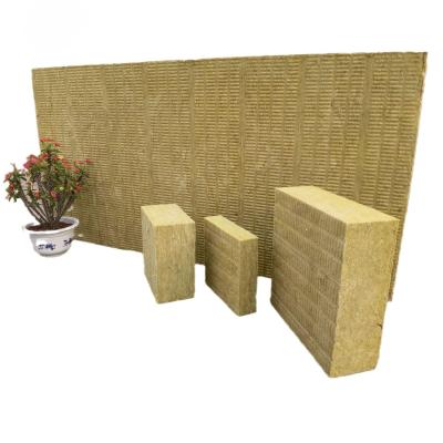 China A1 Fireproof Rock Wool Insulation Board 600°C Heat Resistant Square Sheet 50-200mm Thickness for sale