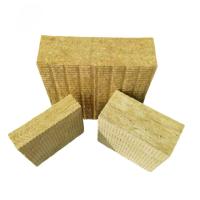 China Basalt Rock Wool Insulation Panel 0.038W/m K Thermal Conductivity Square Shape for Warehouses & Buildings for sale