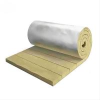 China Custom Rock Wool Roll Felt Insulation Material 25-150mm Thickness 40-150kg/m³ Density for Building Fire Sound Thermal Protection for sale