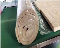 China High-Density Rock Wool Insulation Roll 24-150 kg/m³ Density with 750°C Temperature Resistance for Industrial Applications for sale