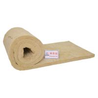 China 100mm Thick Rock Wool Roll Insulation - 40-140 kg/m³ Density, Fireproof Basalt Material for Industrial Applications for sale