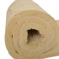 China Rock Wool Roll Insulation 80-180kg/m³ Density 0.039W/m·K Thermal Conductivity for Building Walls and Roofs for sale