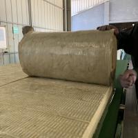 China Industrial Rock Wool Building Roll Insulation 40-140 kg/m³ Density with 25-150 mm Thickness for Fireproof Thermal Applications for sale