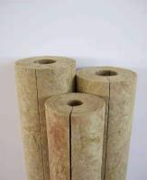 China CE Certified Rock Wool Aluminum Foil Insulation Tube with 500°C Heat Resistance for Pipeline Applications for sale