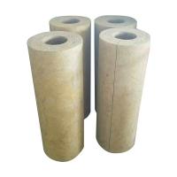 China A-Grade Fire-Resistant Rock Wool Insulation Tube 80kg/100kg/120kg Density Mineral Wool Glass Fiber Material for sale