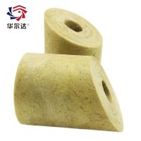 China Fireproof Rock Wool Pipe Insulation with Aluminum Foil - 22mm to 720mm Diameter, 80-130kg/m³ Density for sale