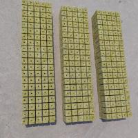 China 200x200x200mm Agricultural Rock Wool Planting Blocks with Hydrophobic Surface for Soilless Farming and Heat Insulation for sale