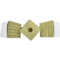 China 40mm Basalt Rock Wool Blocks for Seedling Cultivation - Square Sheet Planting Medium for sale