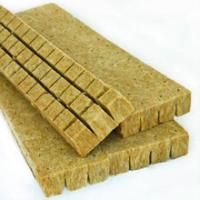 China Rock Wool Insulation Board 80-180kg/m³ Density with 0.039W/m·K Thermal Conductivity for Soil-free Cultivation for sale
