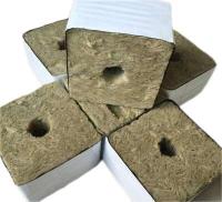 China Rock Wool Insulation Board 80-180kg/m³ Density with 0.039W/m·K Thermal Conductivity for Soil-free Cultivation for sale