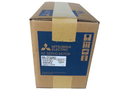 China Mitsubishi Industrial Servo Motor 7.5A Current 400w Rated Output HA FF43G1 for sale
