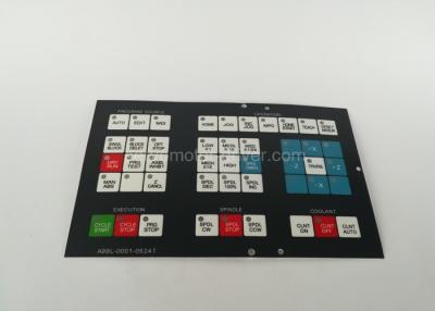 China Fanuc keysheet Membrane 46 keys A98L-0001-0524#T  A98L 0001 0524#T for sale