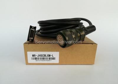 China Black Mitsubishi MR-JHSCBL6M-L Servo Motor Cable MRJHSCBL6ML One Year Warranty for sale