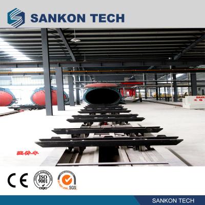 China AAC Aerated Concrete Block Making Machine For Flyash Material for sale