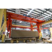 China SGS Safe Overturn Sling AAC Block Cutting Machine for sale