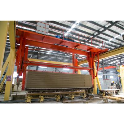 China SGS Safe Overturn Sling AAC Block Cutting Machine for sale