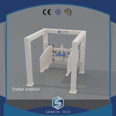China Fire Resistant Tray Station AAC Block Making Machine for sale