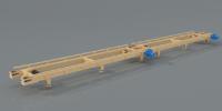 China 3kw 19r/Min Conveyor Chain AAC Block Cutting Machine for sale