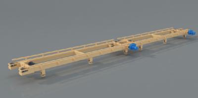 China 3kw 19r/Min Conveyor Chain AAC Block Cutting Machine for sale