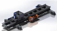 China Stable Running L6000mm AAC Line Load Transfer Trolley for sale