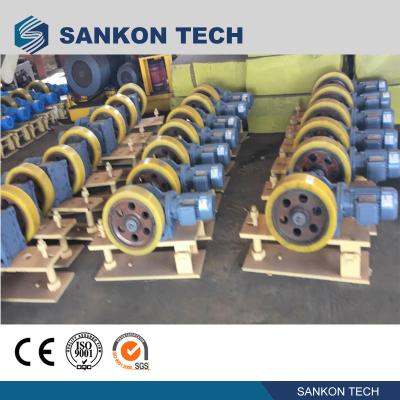 China 180kg Friction Pulley Automatic Concrete Block Making Machine for sale