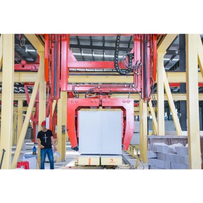 China Automatic Concrete AAC Block Making Machine - Rotary clamper Aerated Concrete Block Machine for sale