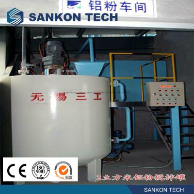 China 200kg Powder Mixer Semi Automatic Block Making Machine-Aluminium Powder Mixer for sale