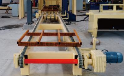 China 3kw Conveyor Chains Lightweight Wall Panel Machine for sale