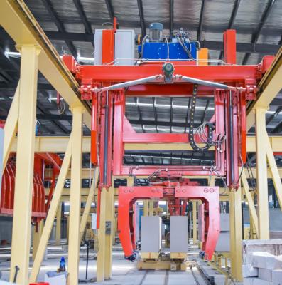 China AAC Production Line Concrete Block Cutting Machine Autoclave Plants Merge Model AAC Mobile Concrete Block Making Machine for sale