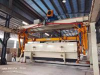 China Wheels Carrying L5000mm AAC Block Plant Side Plate-AAC Plant Cross Cutting Machine Full Automatic Concrete AAC Brick for sale
