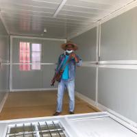China Galvanized Steel Prefabricated Prefab Folding Container House OEM for sale