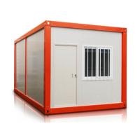 China CE Modern Modular Foldable Container Home For Construction Site for sale