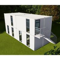 China 15 Mins Quick Installation Prefab Folding Container House Modern for sale